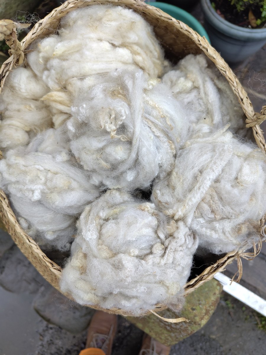 Textured Mule Wool for Felting or Weaving | The Peg Loomer