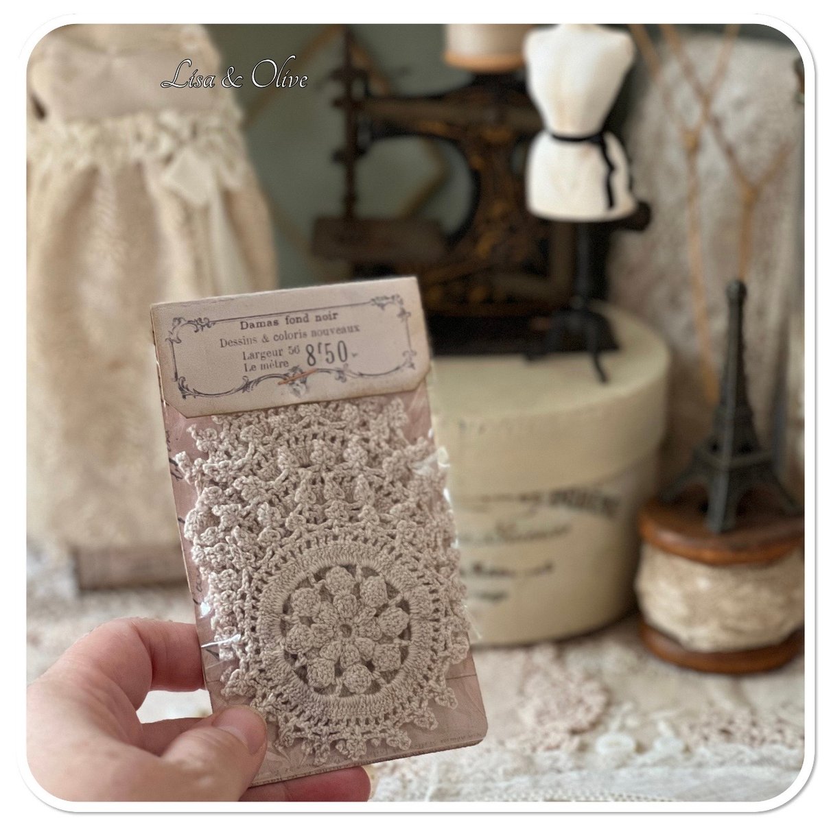 Doily trim pack set of 5 | Lisaandolive