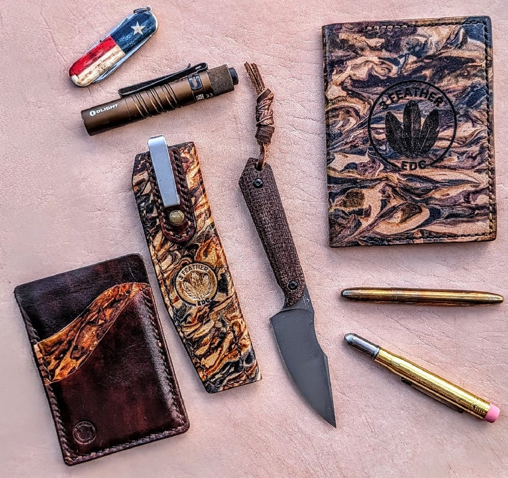 Kizer Mini Harpoon Pocket Sheath | 3 Feather EDC