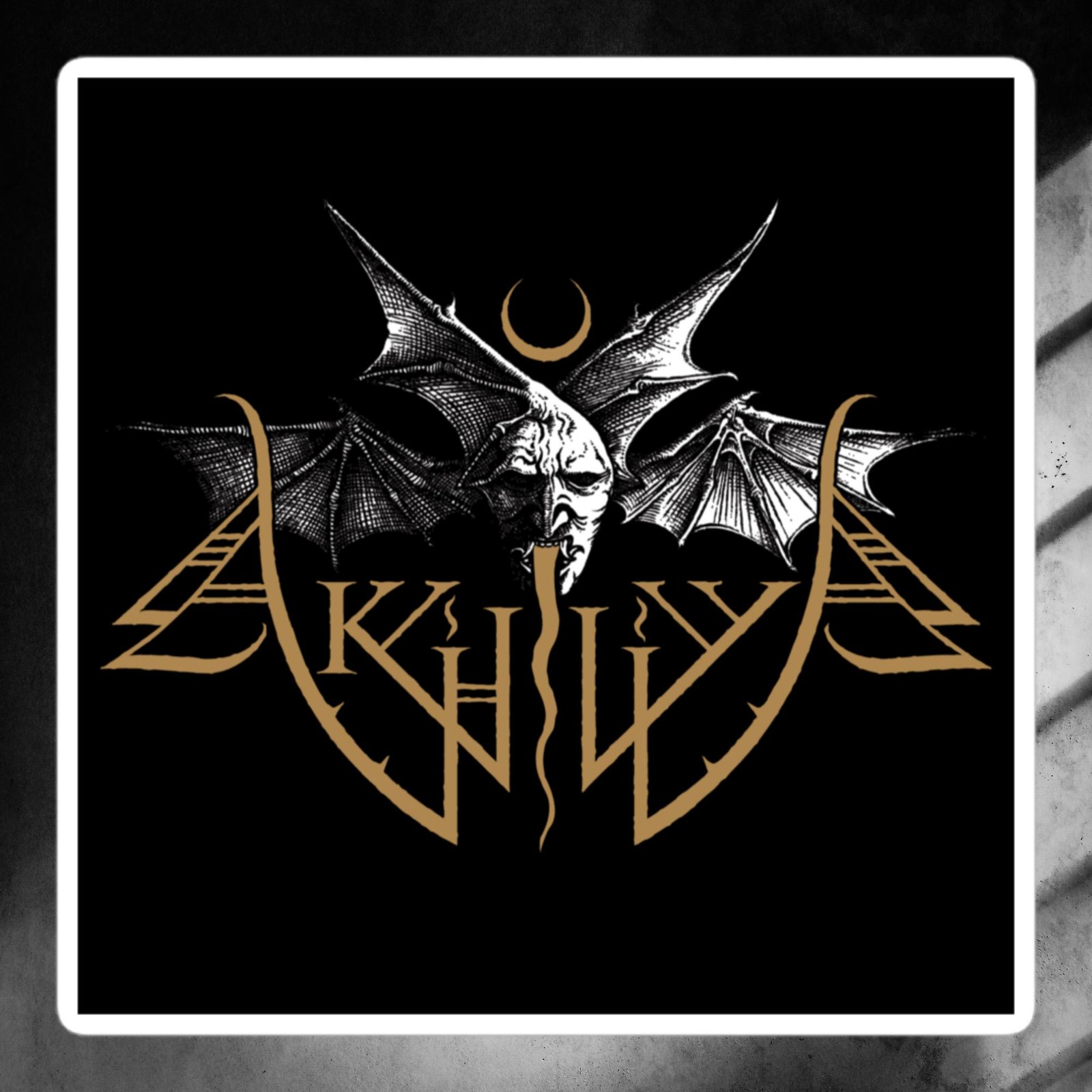 AKHLYS Logo Sticker 5.5'' x 5.5'' | NoxialMerch