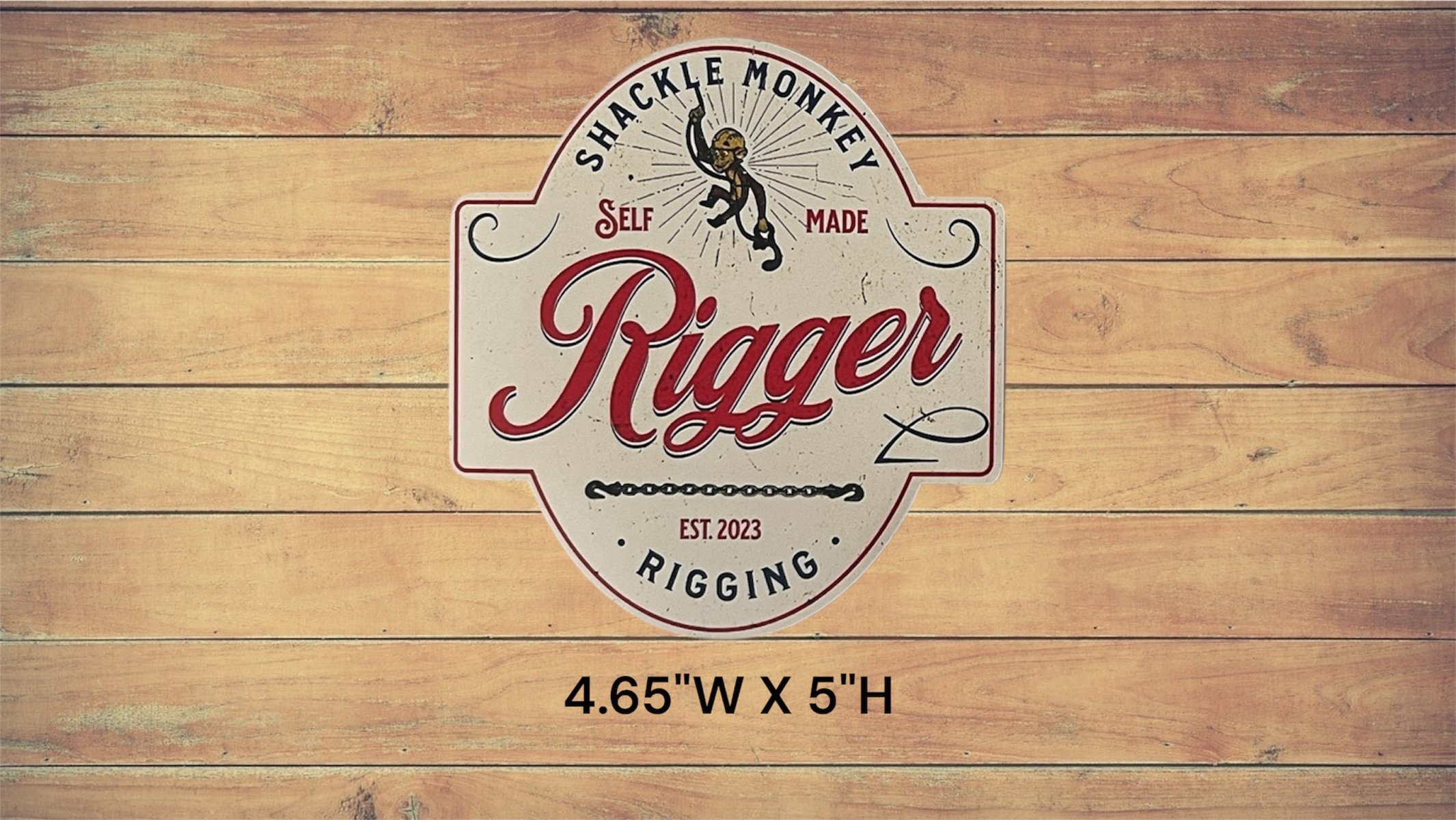 "Cheers" Shackle monkey | shacklemonkey