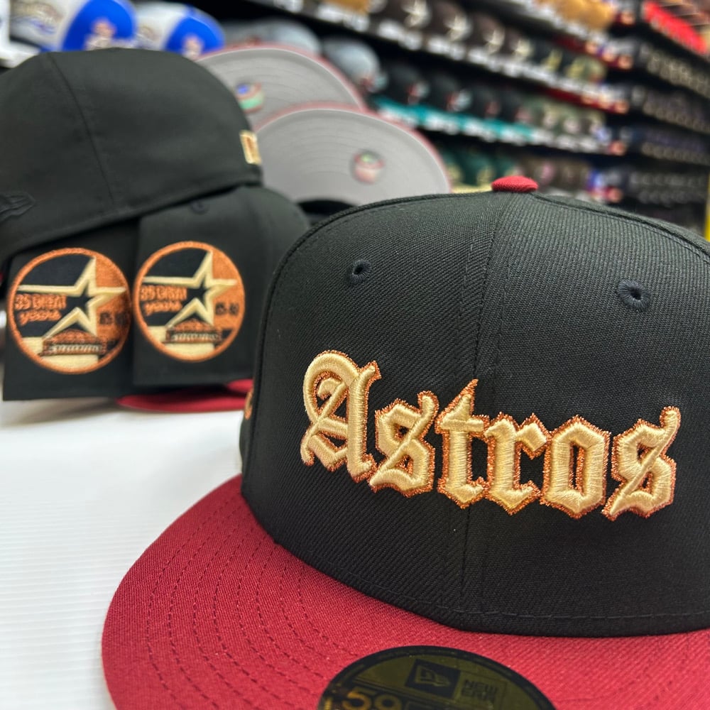 New Era 59Fifty Black Brick-Red | Bigg City Cap Zone
