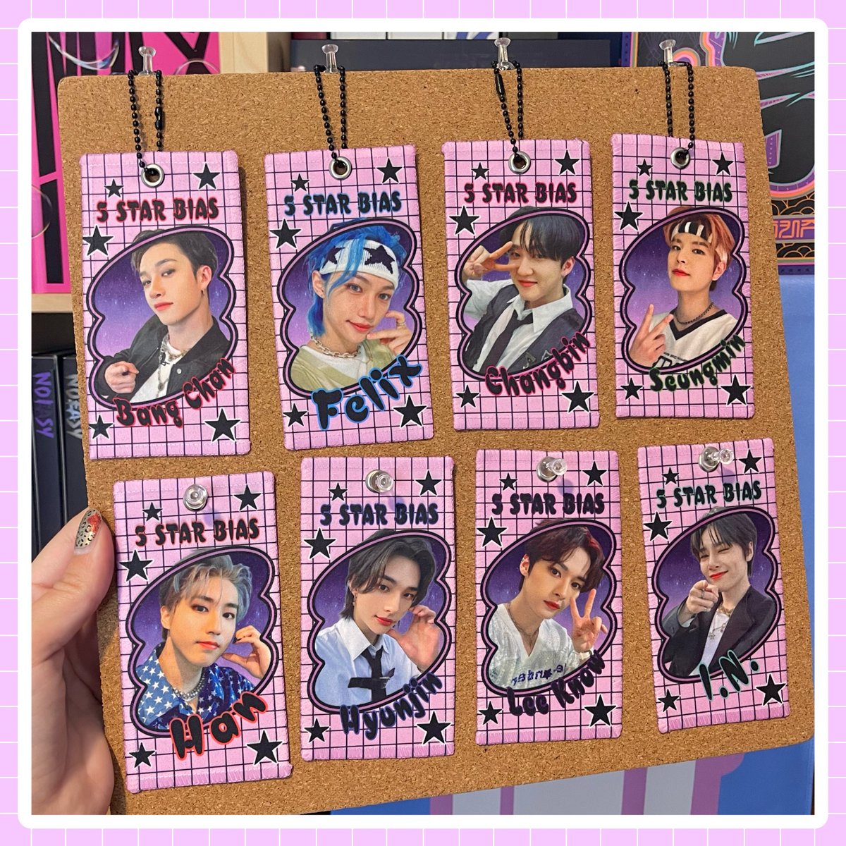 SKZ Mini Slogan Keychains INSTOCK | The PopPin Puffer