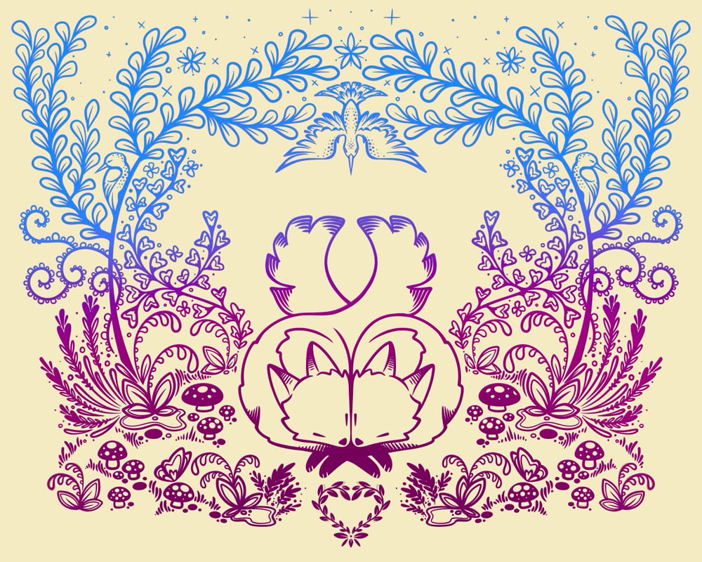 Flickers and Foxtails - Limited Edition 2025 Letterpress | The Inking ...