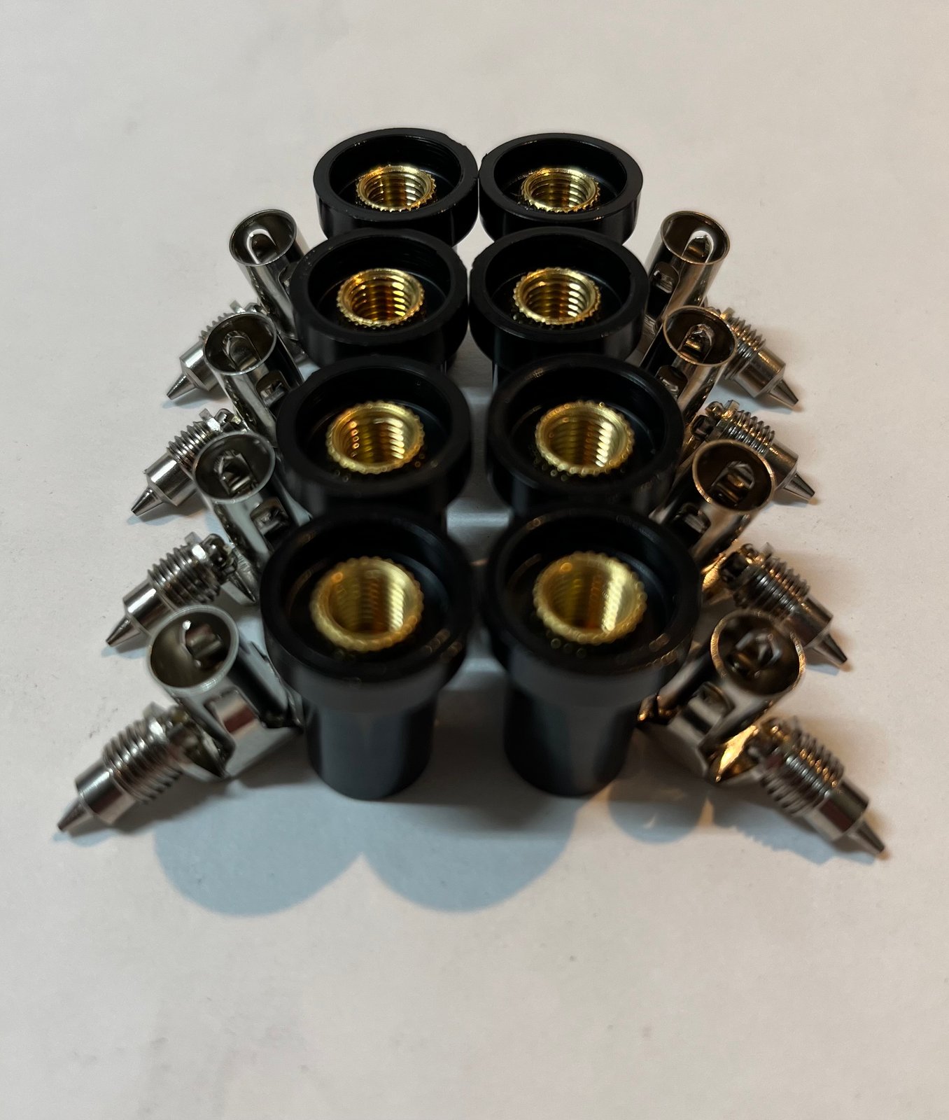 Vintage Screw On Terminal Rajah 7mm Spark Plug Terminal - 180 Degree ...