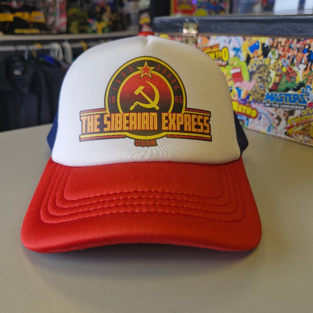 Siberian Express Drago Rocky Trucker Snapback Hat | 4eveRetro