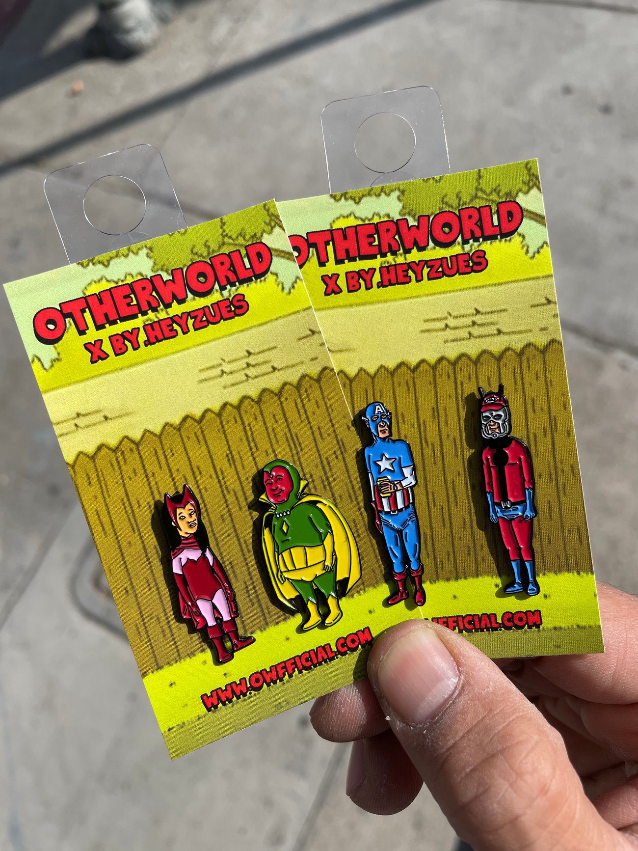 Patrick Booty Pin Other World Custom Pins