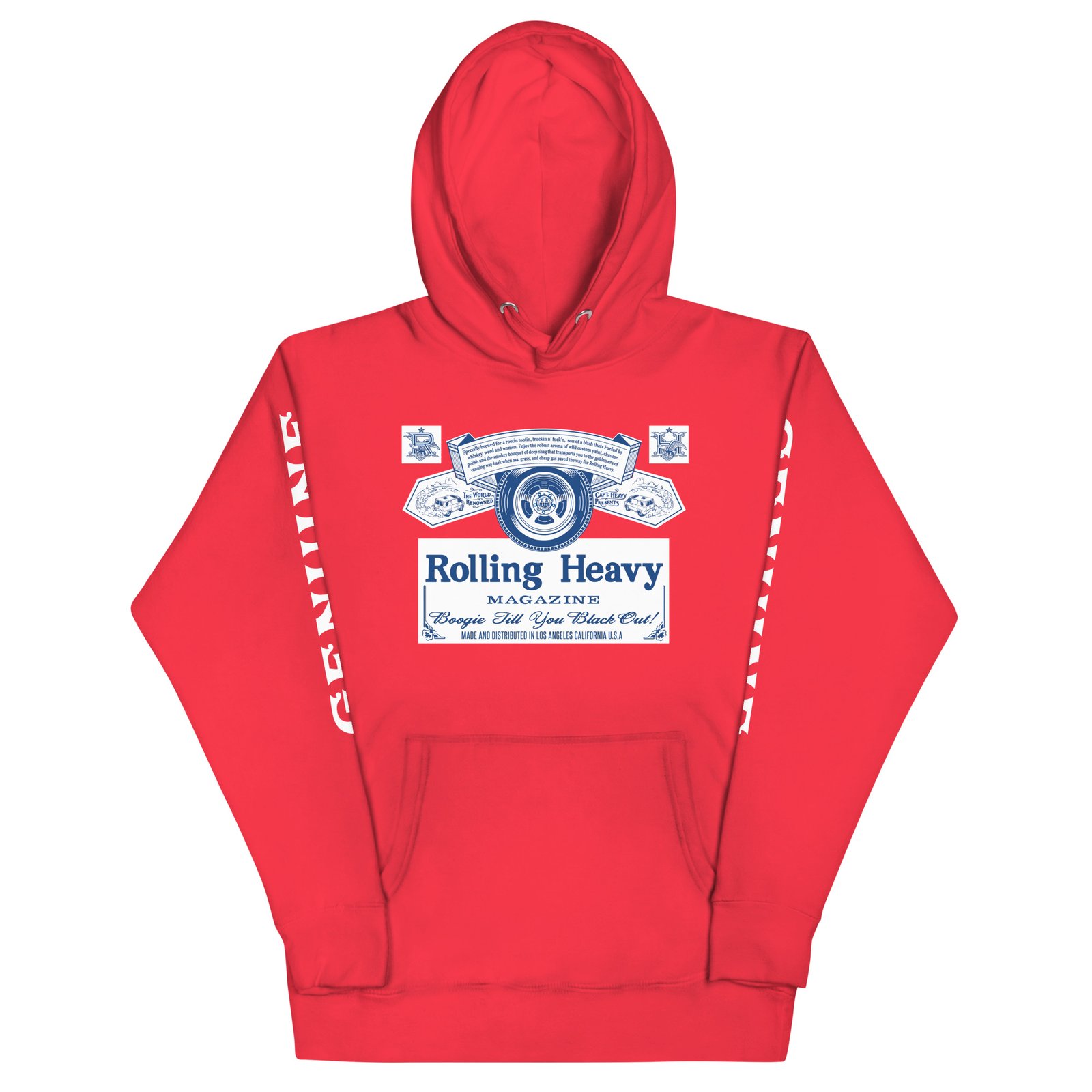 Rolling Heavy Magazine "Van Bud" the hoodie | Rolling Heavy Magazine