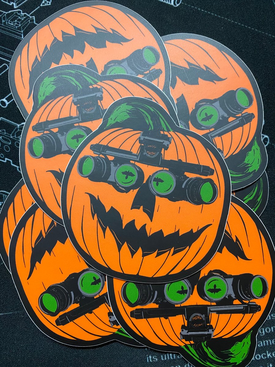 NODS-O-LANTERN Sticker | Raven Defense