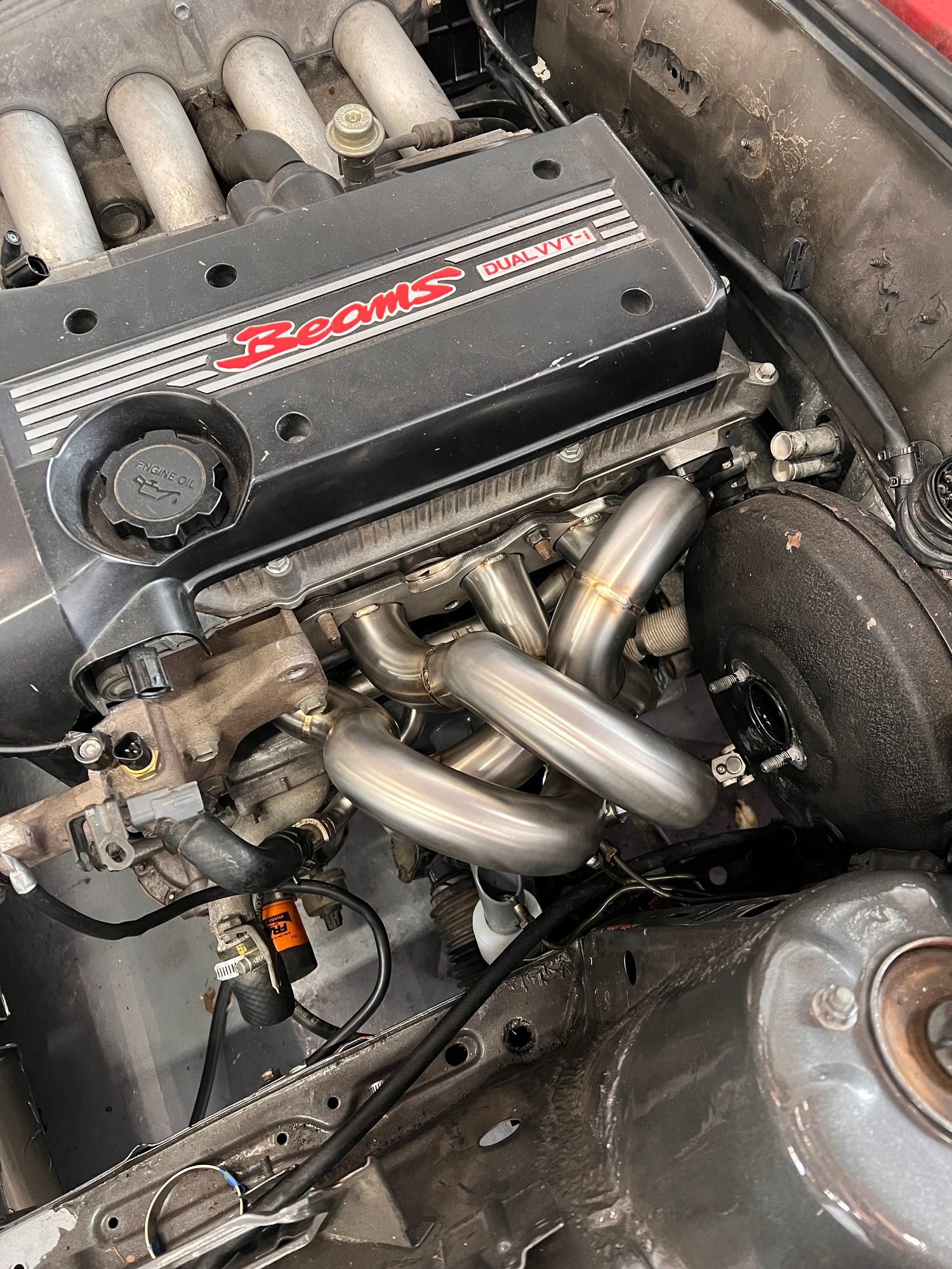 3SGE BEAMS TO E30 RAM HORN STYLE HEADERS | AK INTEGRATED AUTOWERKS