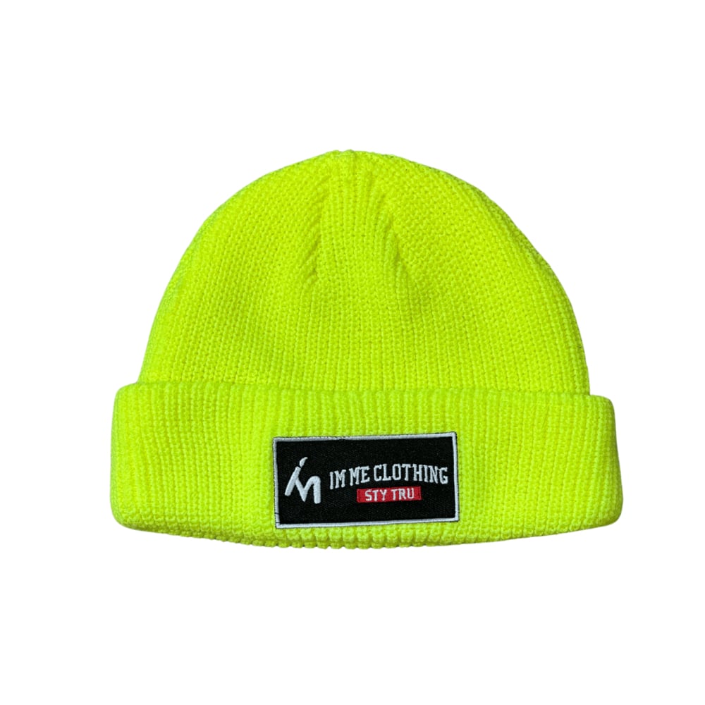 Beanie Hat “highlight Yellow” | IM ME Clothing
