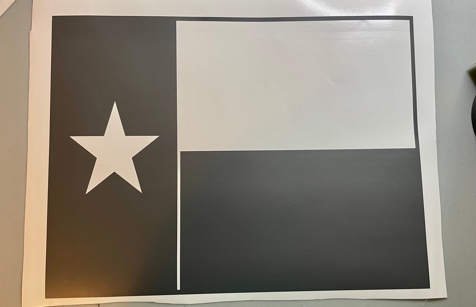 Sliding Window Decal Texas Flag 2009-2024 RAM Trucks | Blacked Out Designs