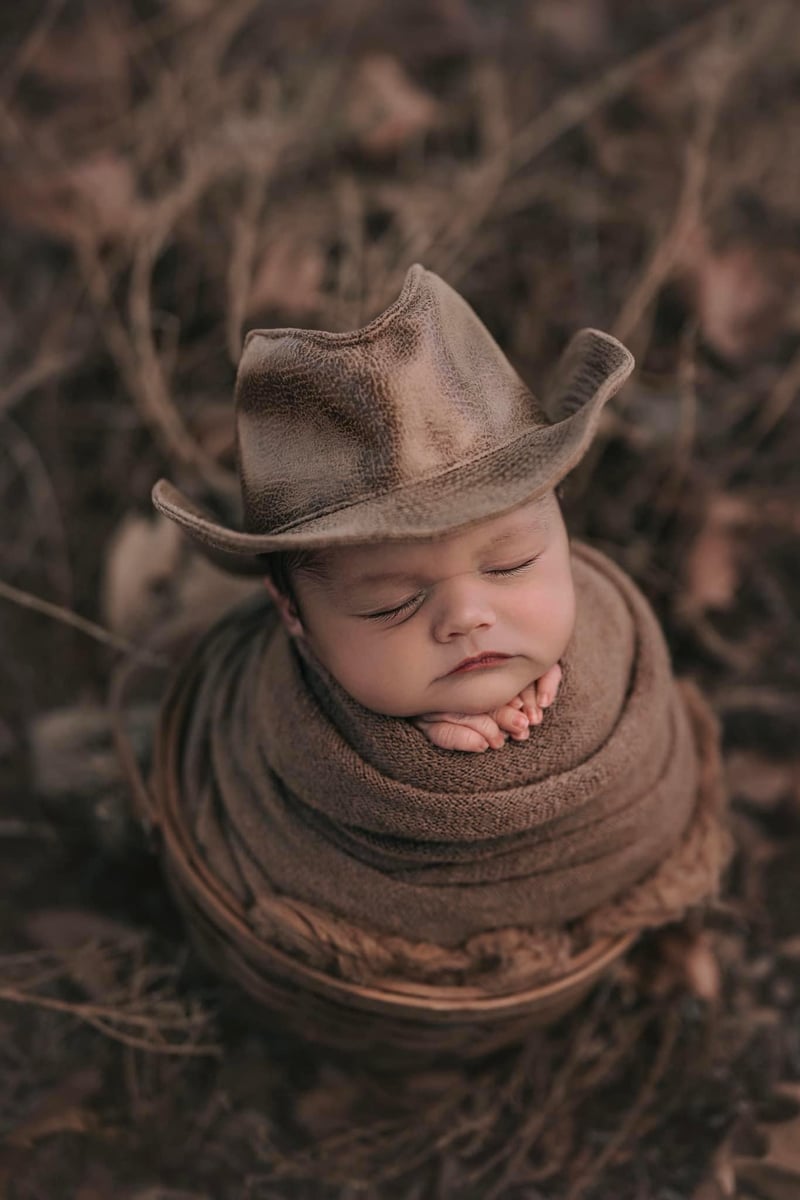 Littlest cowboy hat | Modest Little Me Boutique