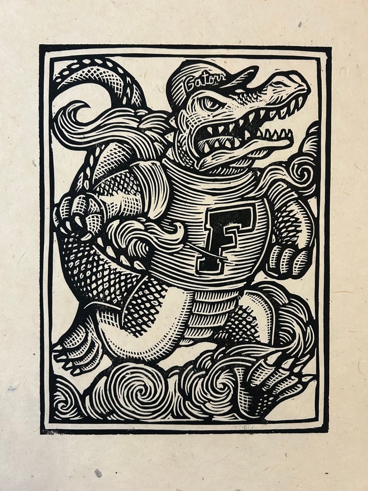 Albert Block Print | Brian Reedy