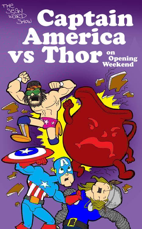 Sean Ward — Captain America VS Thor On Opening Weekend