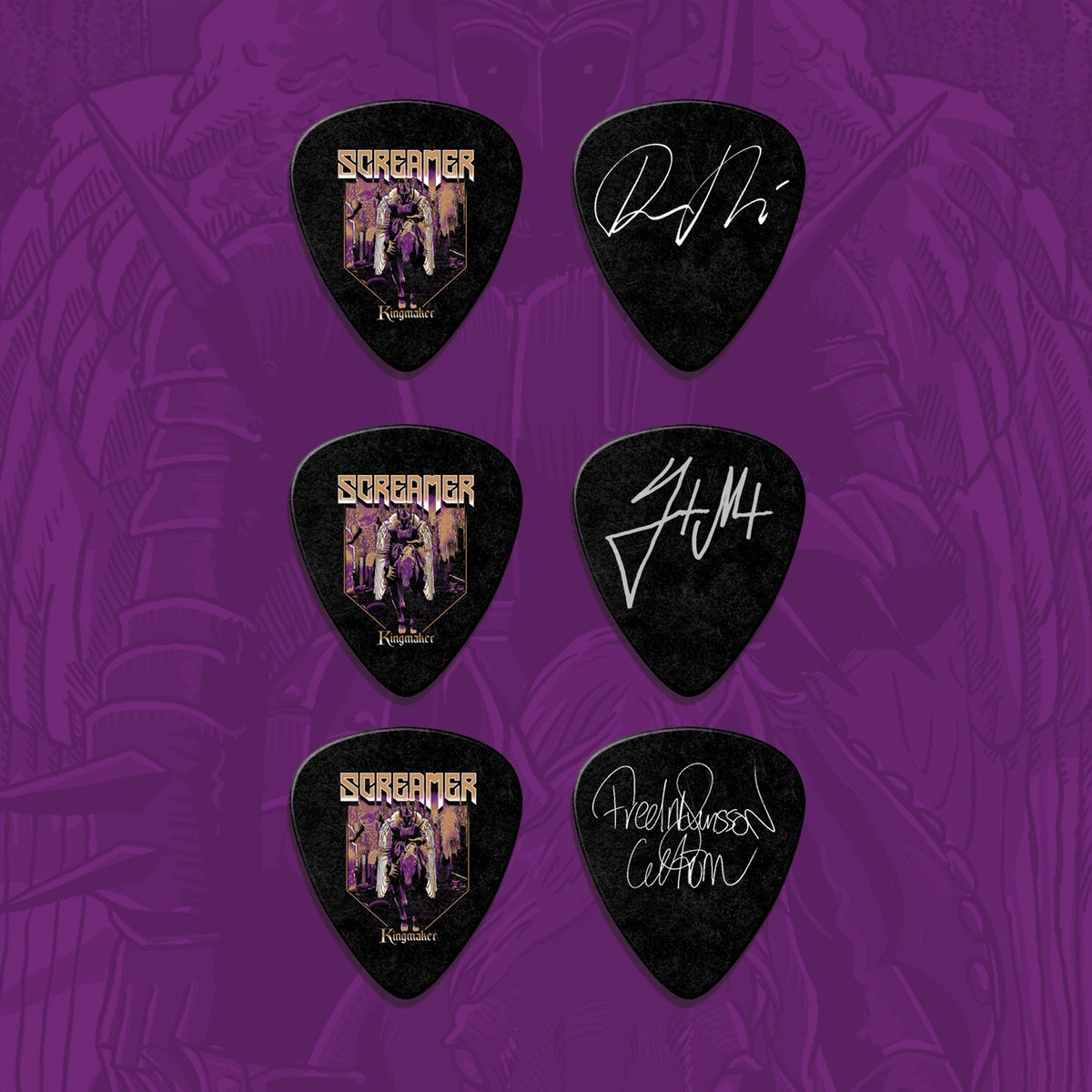 Guitar pick set / Screamer - Offical Webstore
