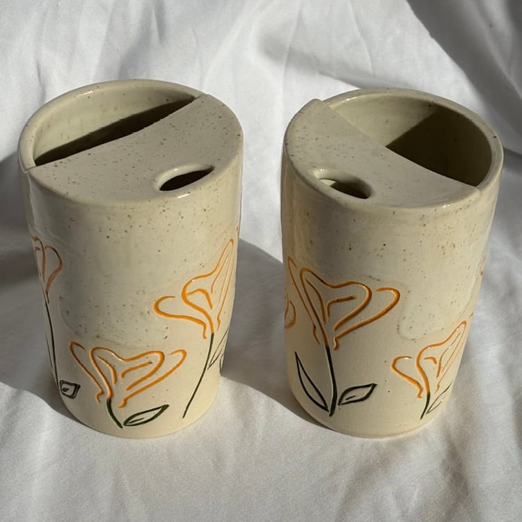 Poppy Tumbler | Sarah Joh Pottery