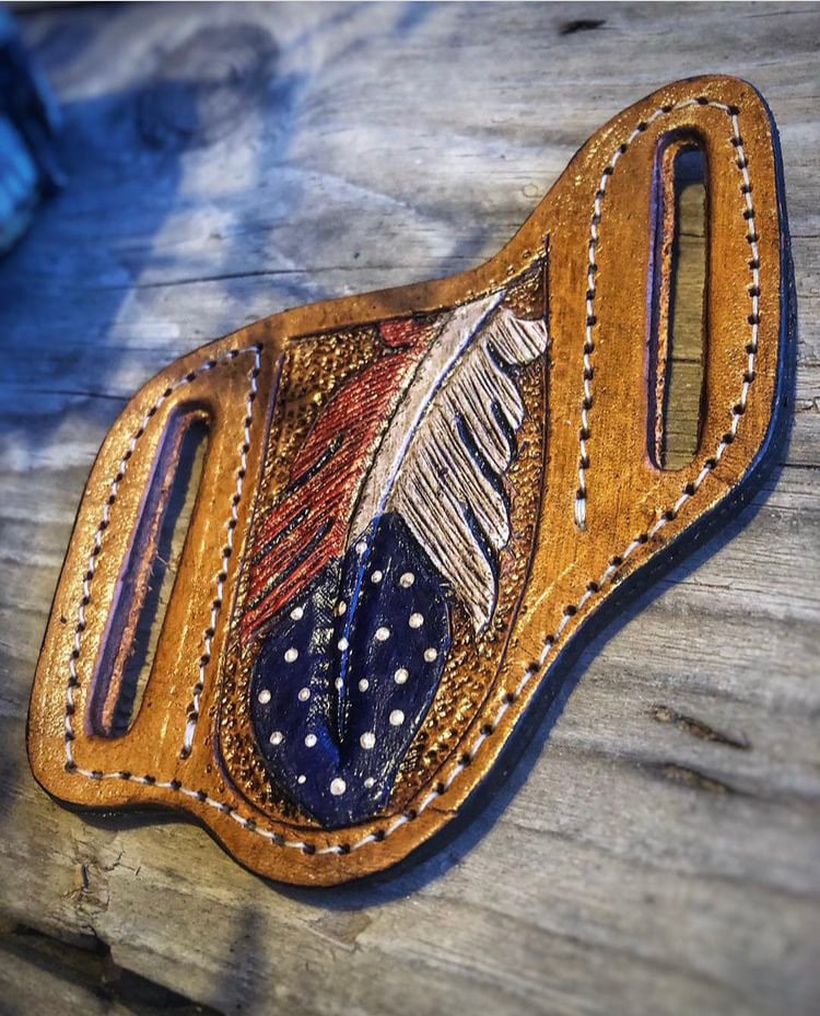 Feather Americana Sheath | TWISTED BELLE