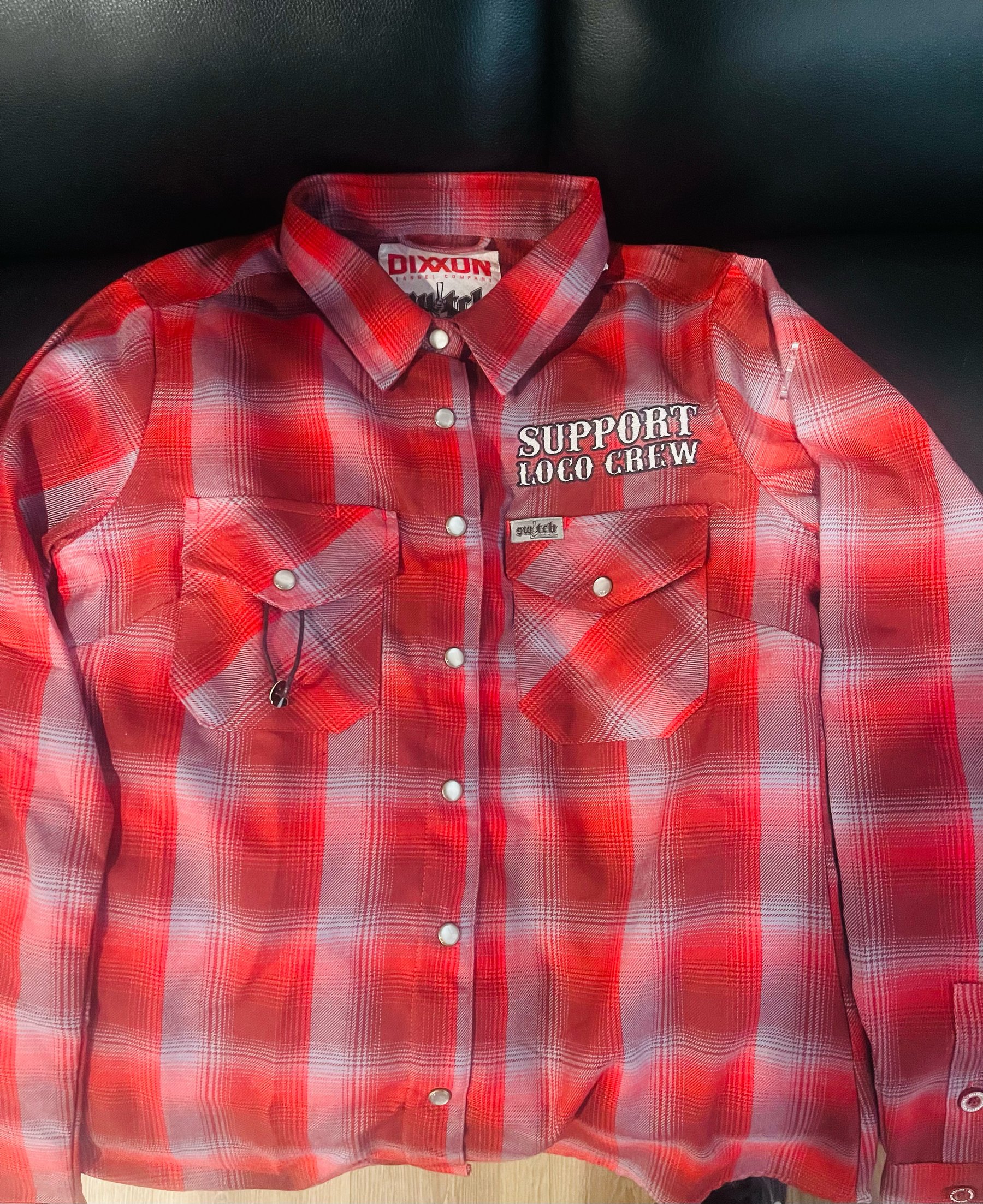 LOCO CREW custom embroidered DIXXON MEN’S Flannel | LOCO 81