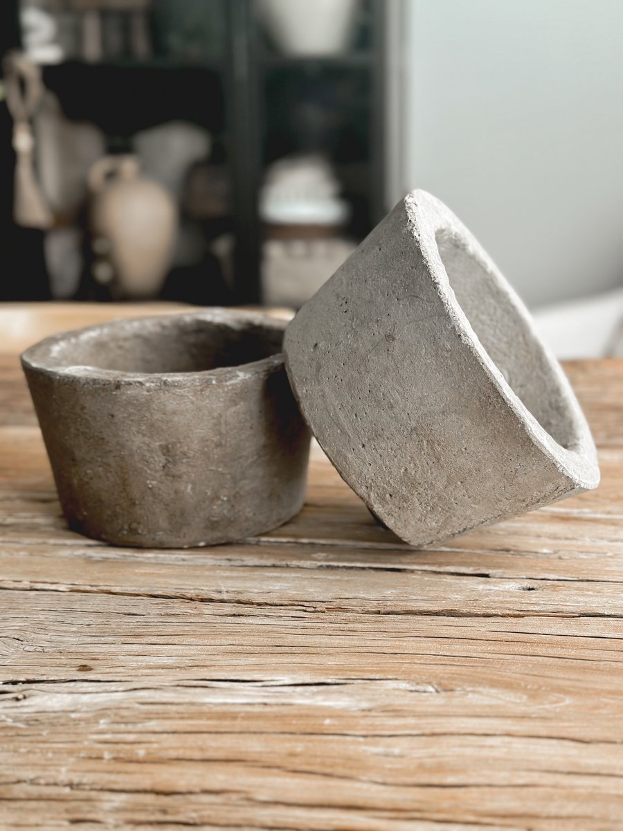 Aged Concrete Vessel | Port & Penny