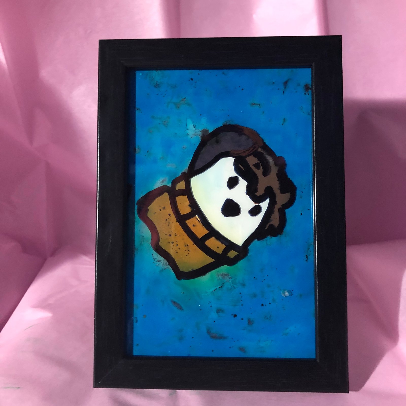 Wilbur Soot Ghost Glass painting | Swaggy Squad