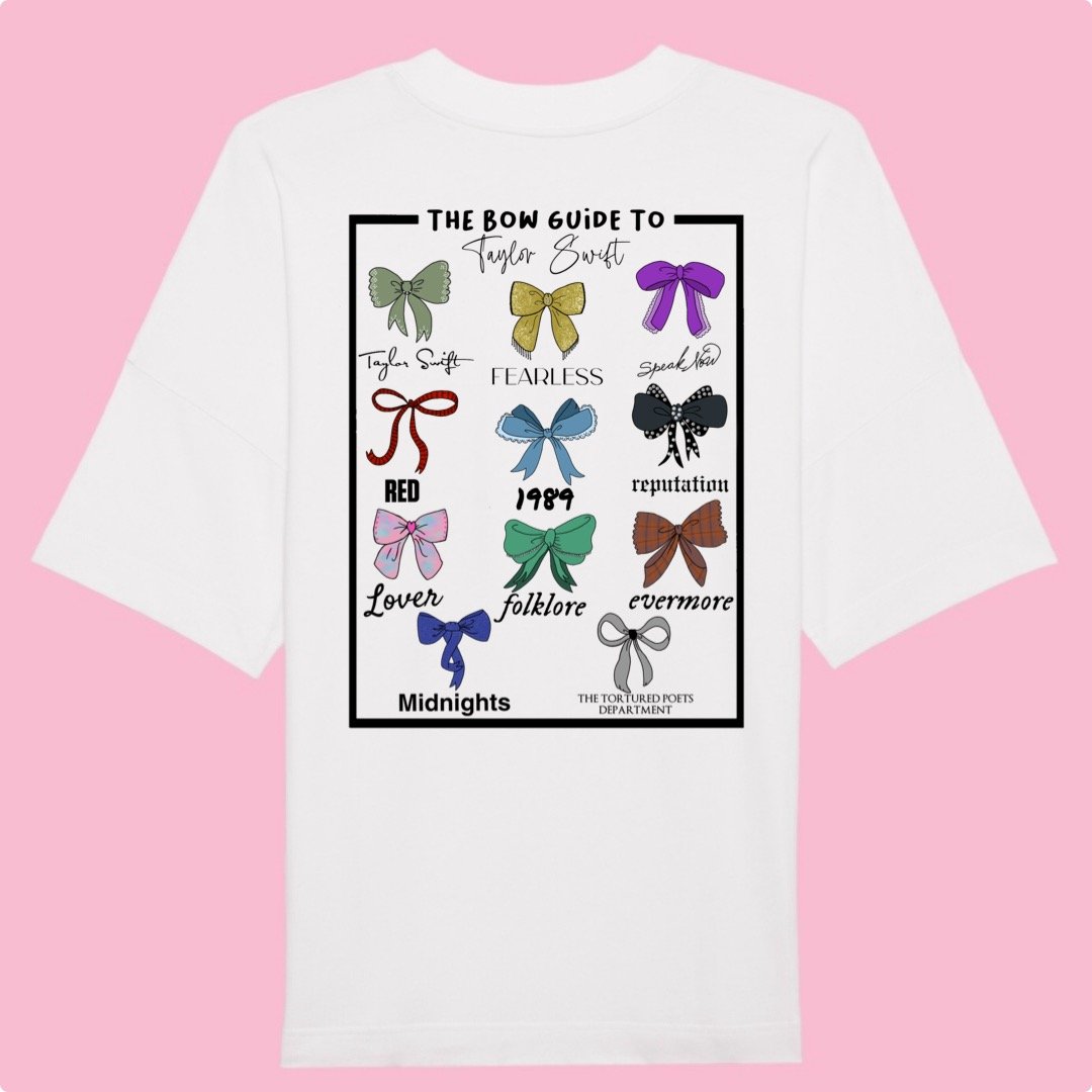 Taylor Swift Adults Bow Version | Mamaestablished
