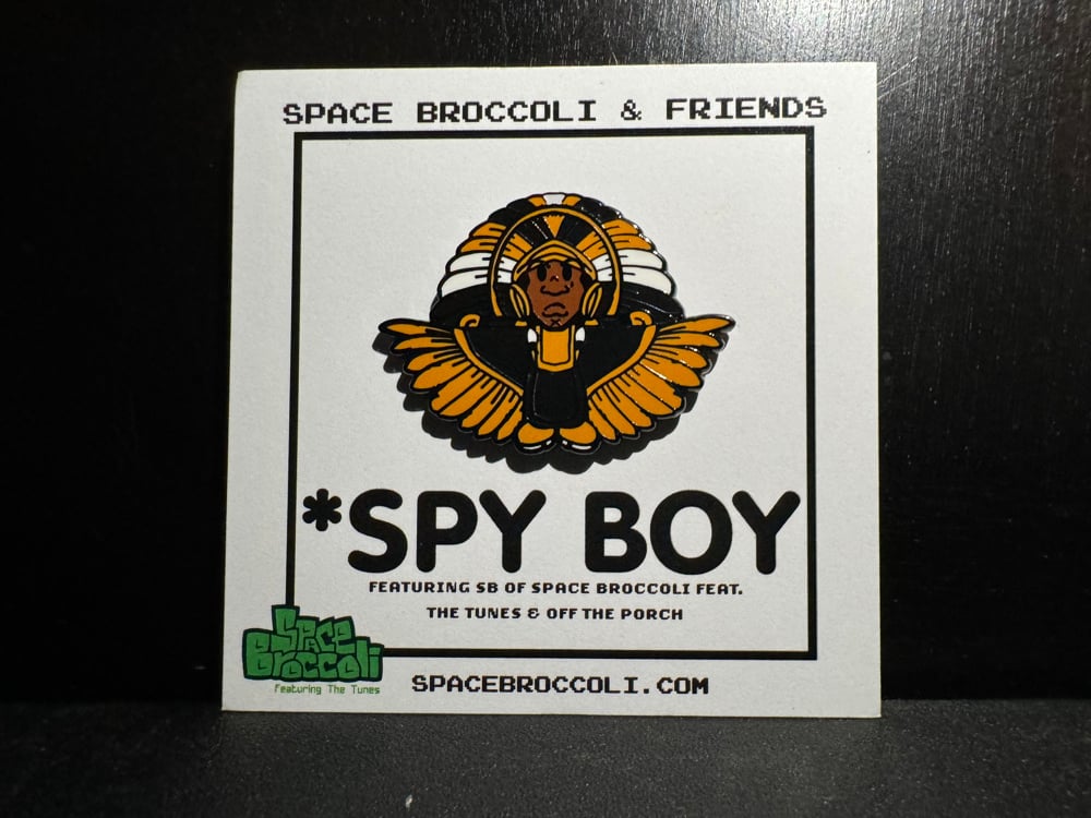 SPY BOY SS Pin | Space Broccoli