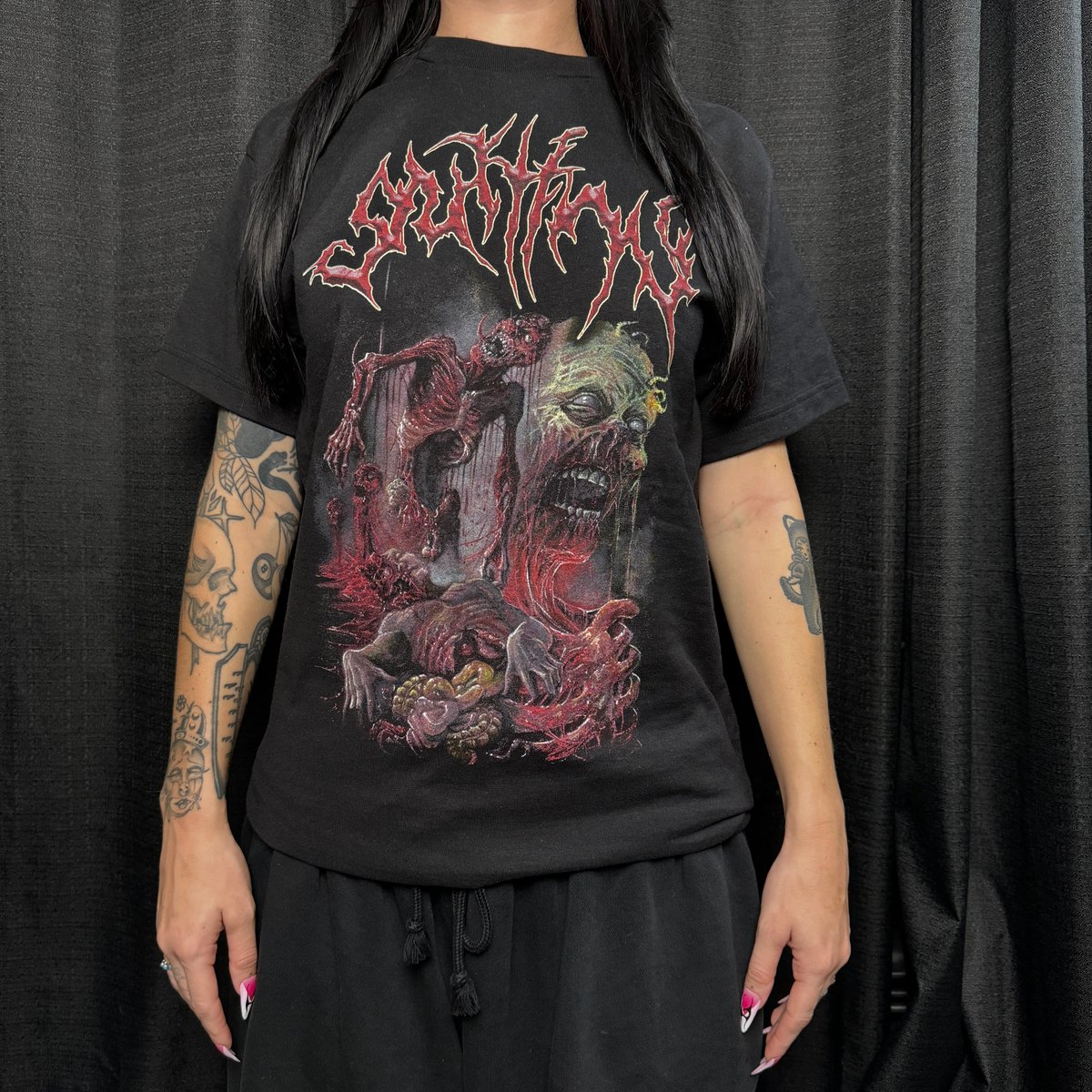 GUTTING - “DEMO” T SHIRT HANES BEEFY | Fix My Face Records