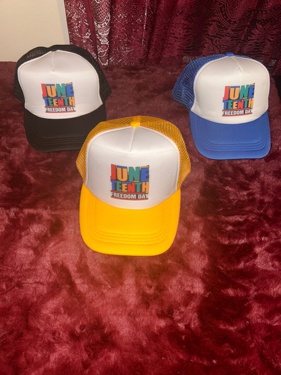 Juneteenth hats | laidbylaura