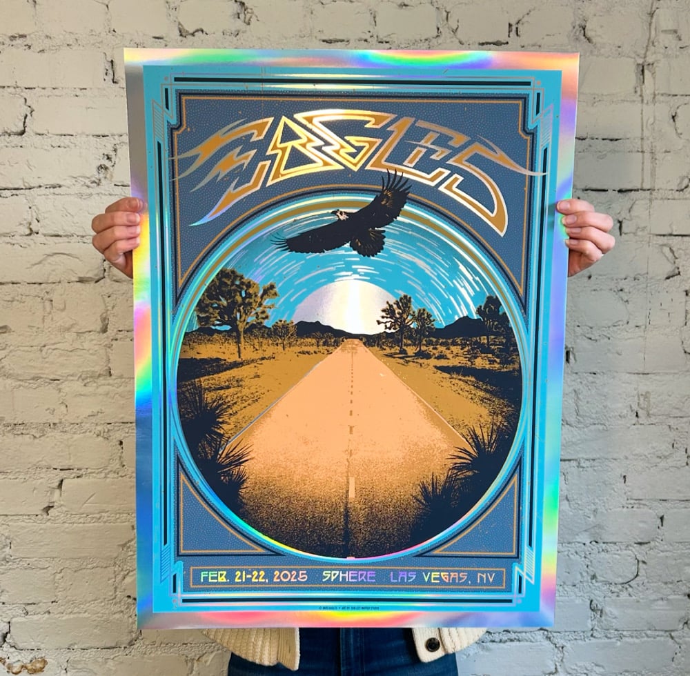 Eagles Foil: Sphere, Las Vegas | Subject Matter Studio