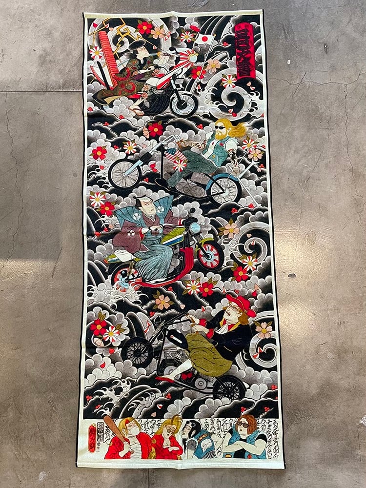 HORIHIRO BATH TOWEL 1st | THREETIDESTATTOO