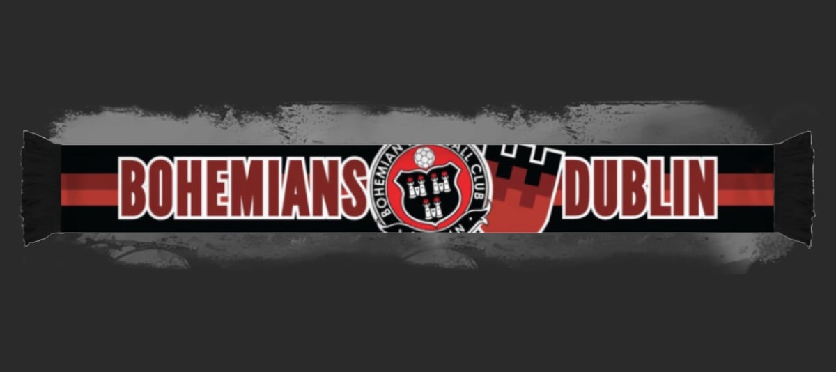 Bohemians Dublin Scarf | Notorious Boo Boys