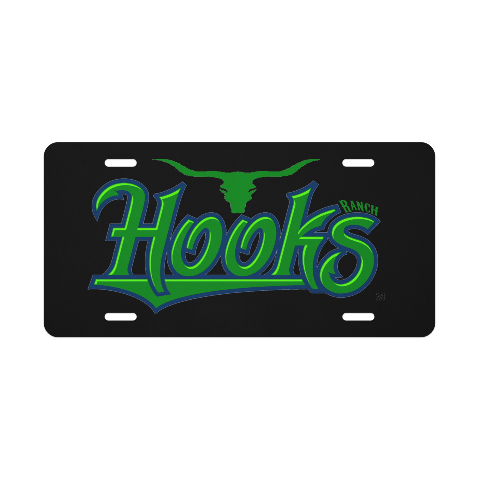 Hooks Ranch Vanity license plate | Lucor