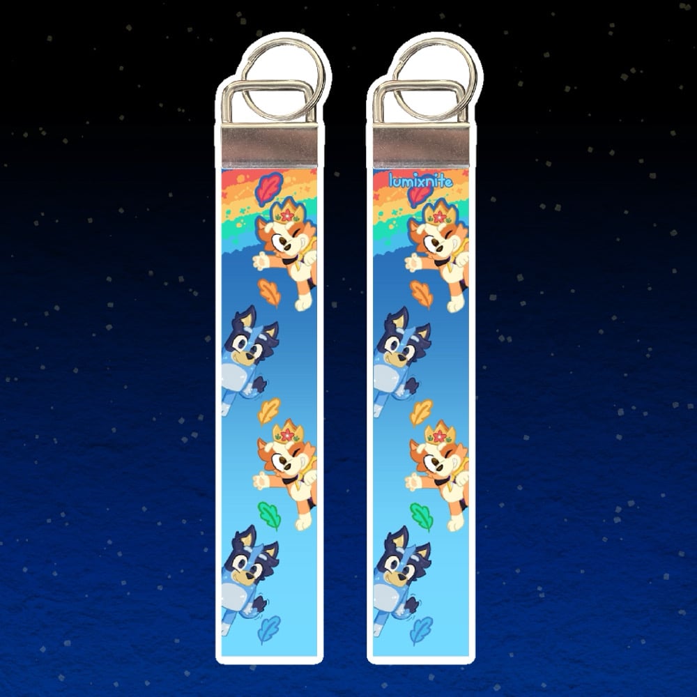 bluey keychain! | lumixnite
