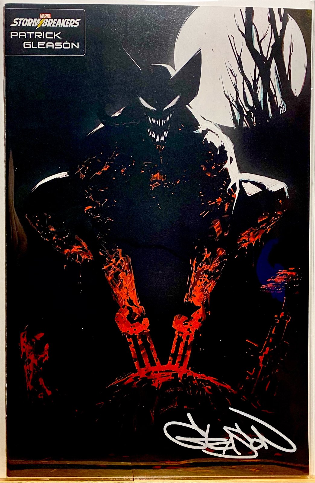 VENOMIZED WOLVERINE! GLEASON STORMBREAKERS VARIANT, SIGNED W/COA | The ...