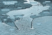 Columbia River bar 17.5" X 12" | The Scow
