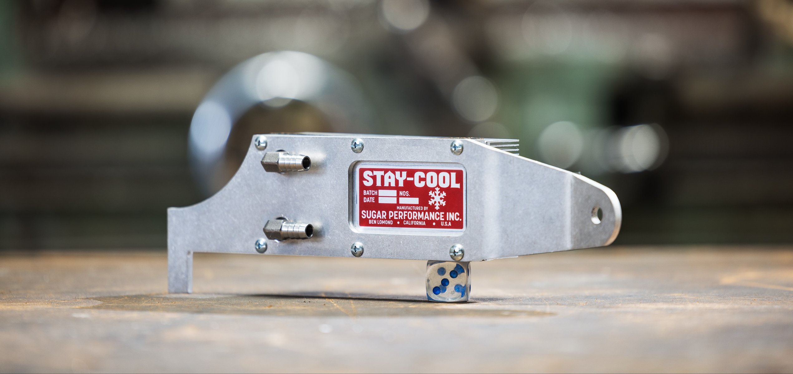 Stay-Cool Oil Cooler | Sugarbaby Cycles