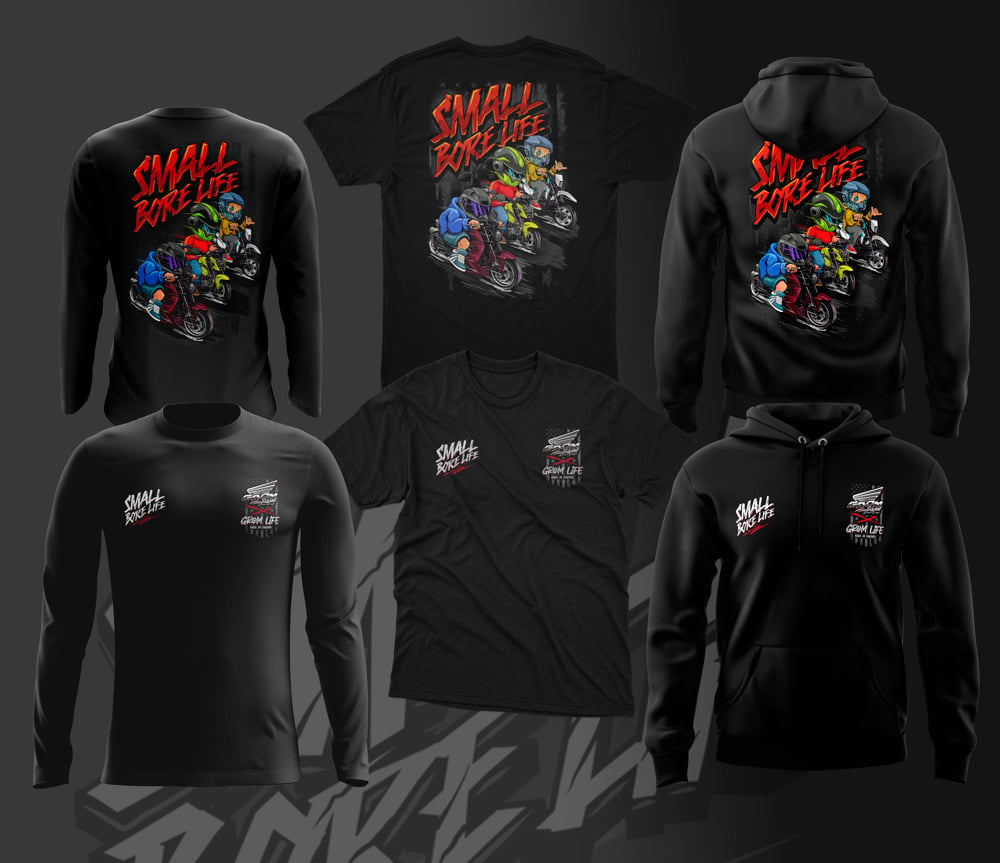 Grom Squad Official X Grom Life ‘Small Bore Life’ Limited Edition shirt ...