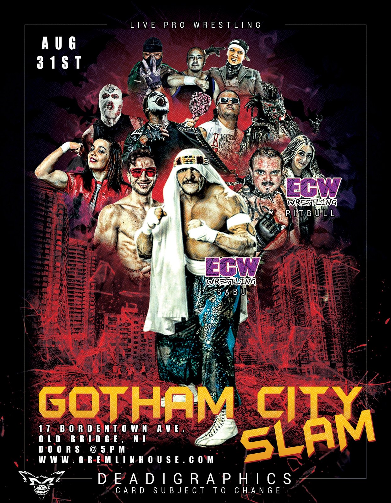 The Gremlin Shop — GOTHAM CITY SLAM TICKET ( 1 )
