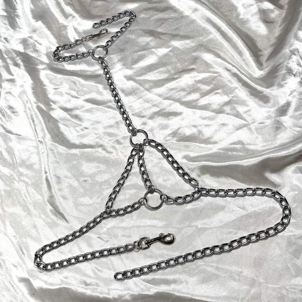 Barbed Wire Chain Harness | Occult Collection