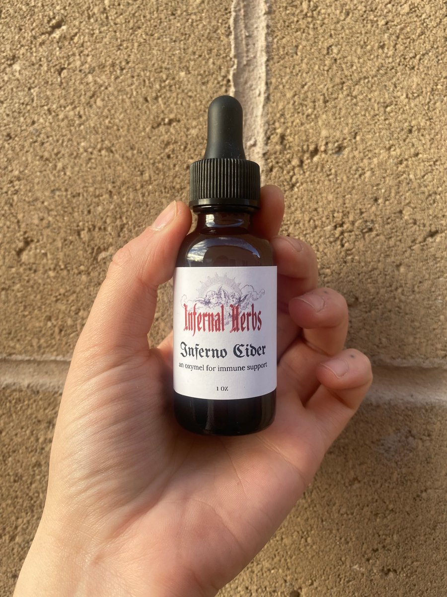 Inferno Cider Immune Boosting Oxymel | Infernal Herbs