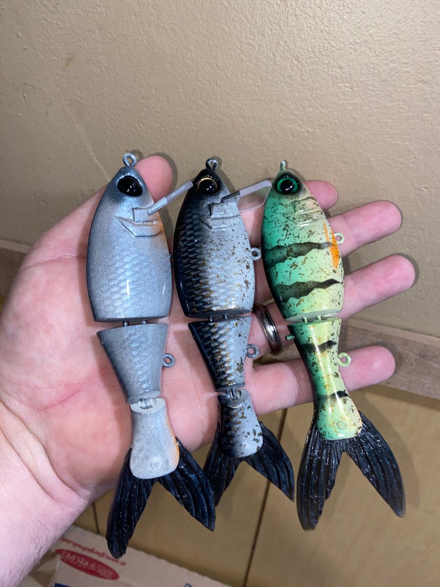 6” mini shiner | Toms Custom Baits