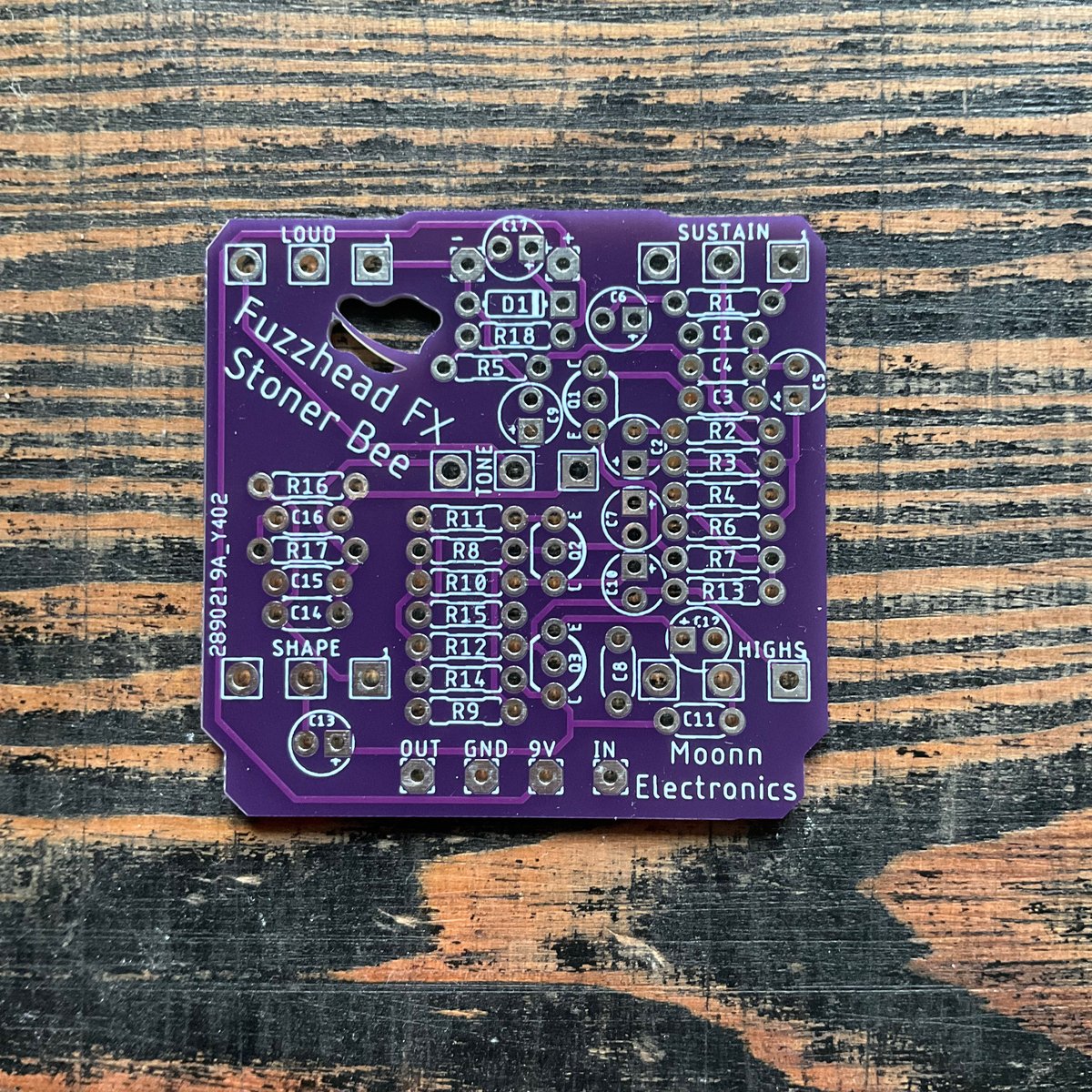 Fuzzhead FX Stoner Bee | Moonn Electronics