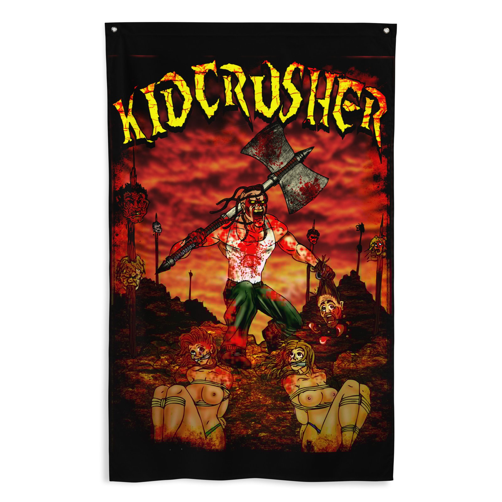 KidCrusher - Apocalypse Poster Flag | KidCrusher