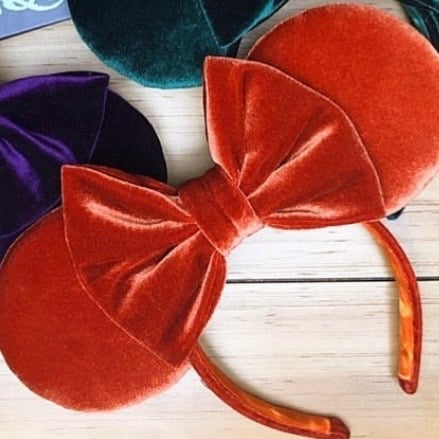 Main Street Ears — Pumpkin Spice Velvet Ears