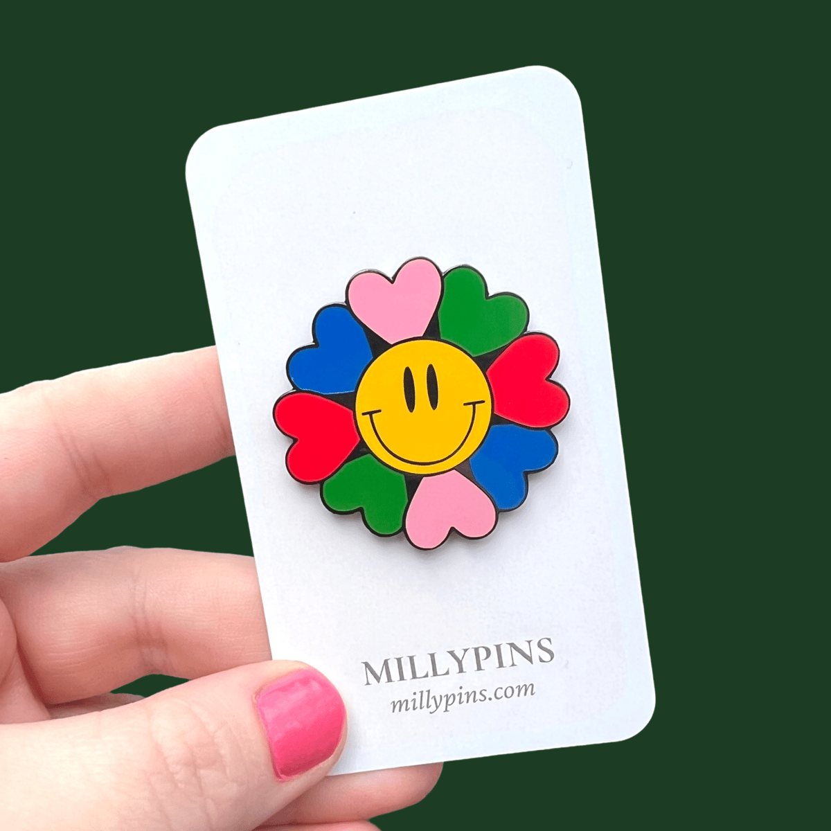 Niall Horan Inspired "The Show" Smiley Flower Enamel Pin | Millypins