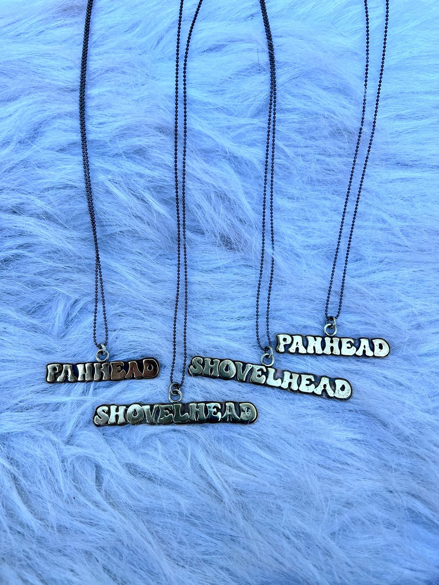Bad Companion Silver — Shovelhead/Panhead Pendants
