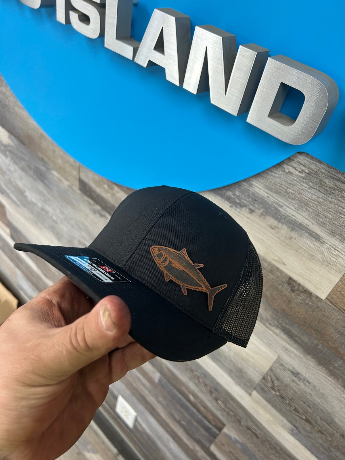 Bluefin Tuna fishing side patch hat | The Hat Sauce and Truckchains