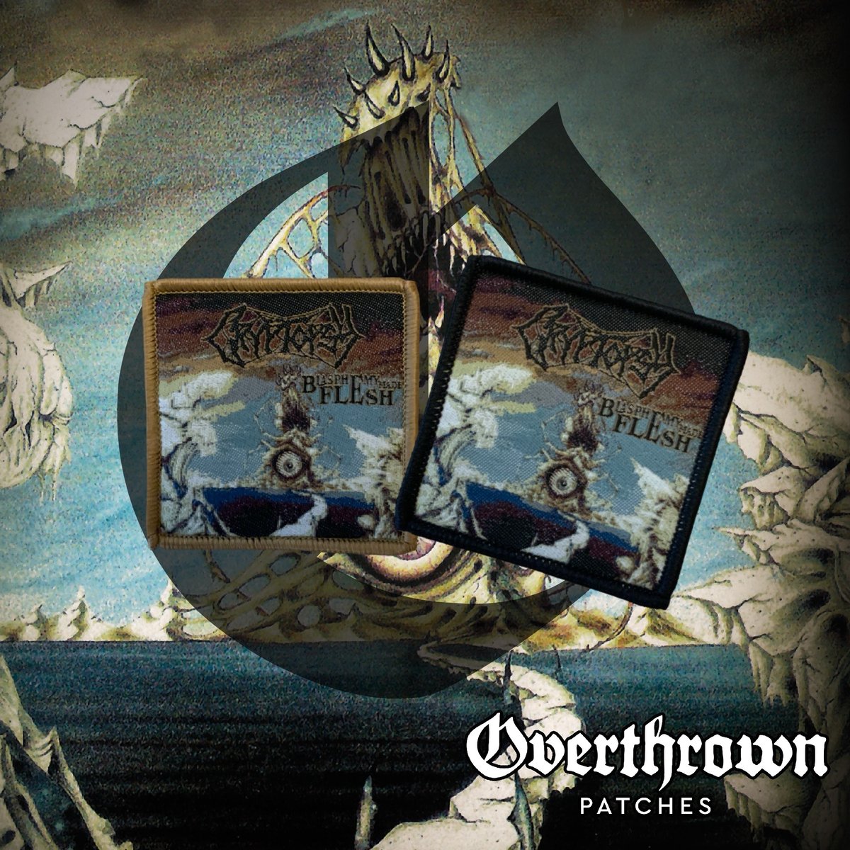 Cryptopsy - BMF Mini | Overthrown Patches
