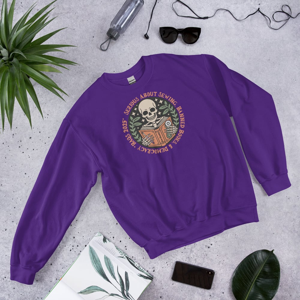 Limited Edition Serious About Unisex Sweatshirt - Purple | BadAss ...